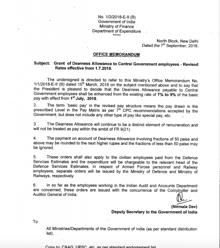 Finmin DA Order July 2018 – Govtempdiary